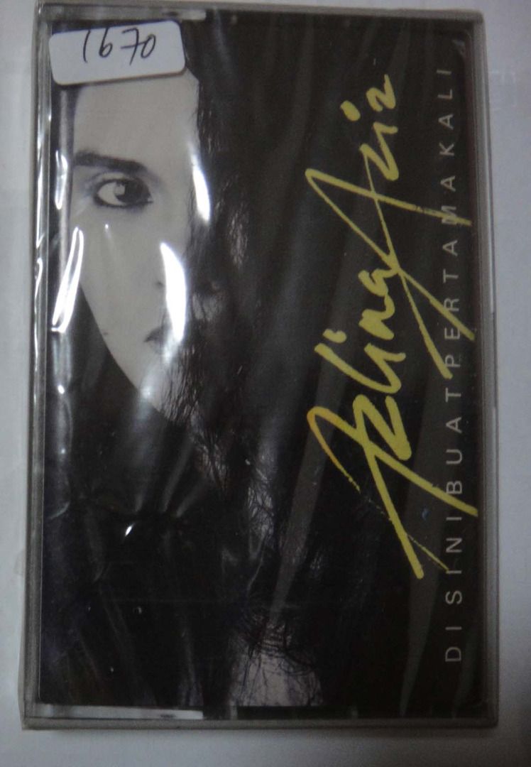 (1670 ) WEA Malay Cassette Kaset Melayu~ Azlina Aziz "Di Sini Buat ...