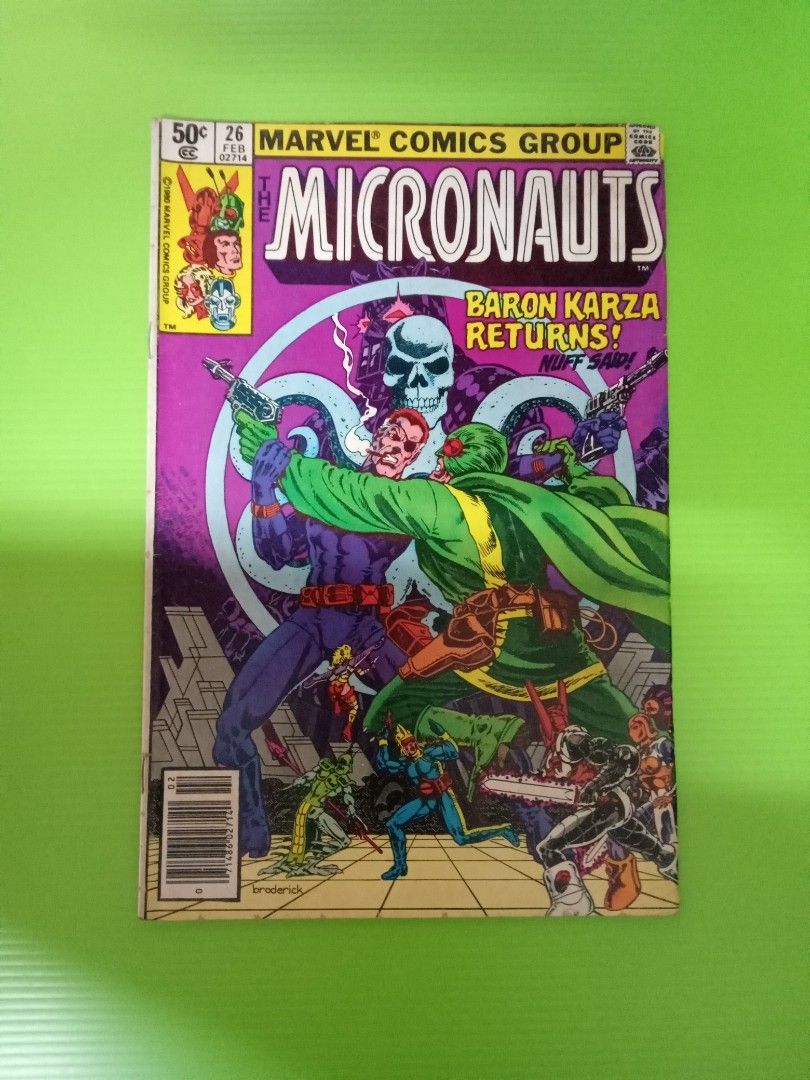 1st app Dagon ( Acroyear Warrior ) Micronauts #26 ( Pat Broderick ...