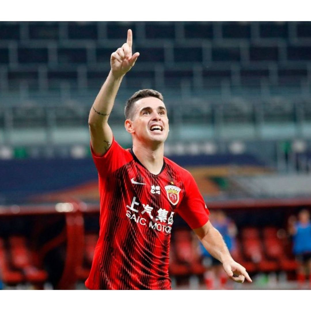 2021-2022 OSCAR SHANGHAI PORT FC / SIPG HOME AUTOGRAPH JERSEY, Men's ...