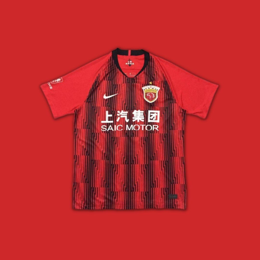 2021-2022 OSCAR SHANGHAI PORT FC / SIPG HOME AUTOGRAPH JERSEY, Men's ...