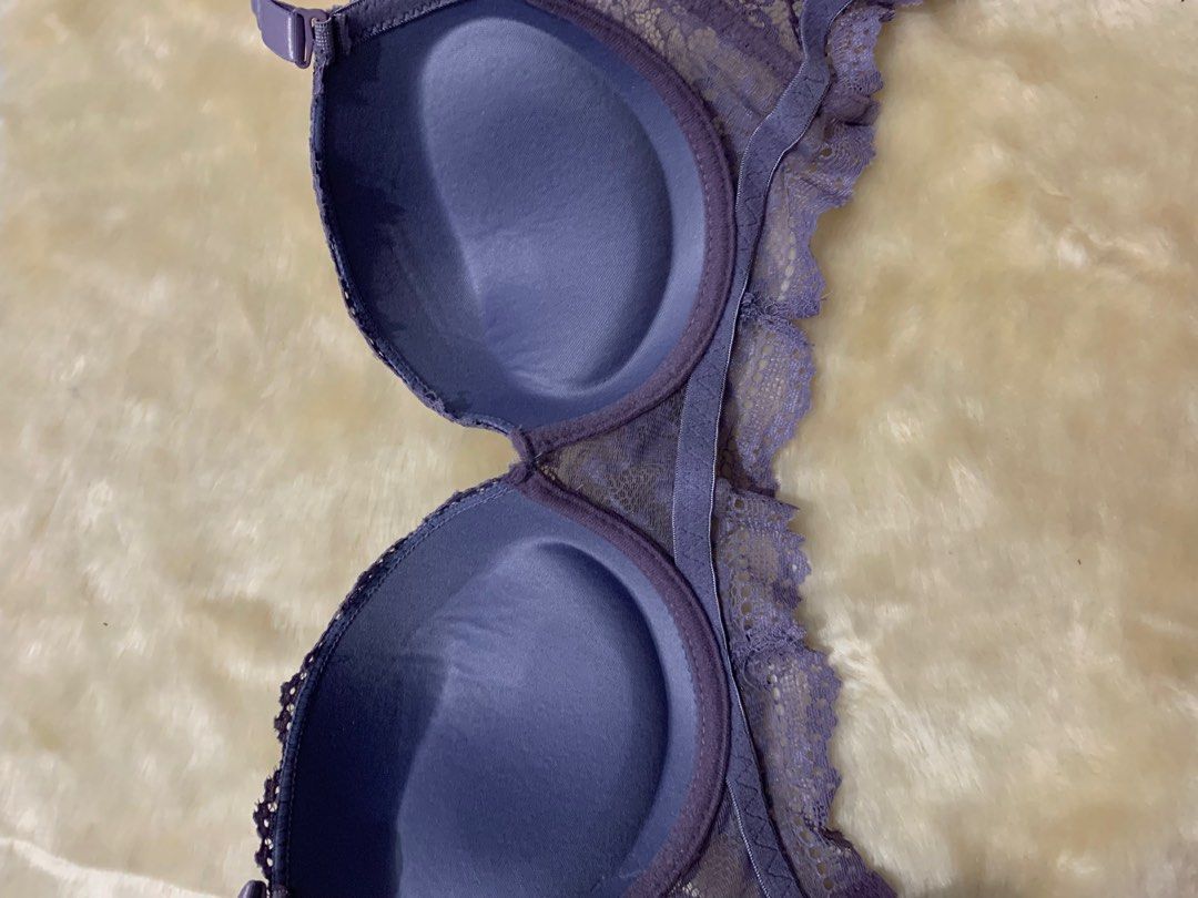 36B Lavender Corset Push up Nice Color, Women's Fashion, Undergarments ...