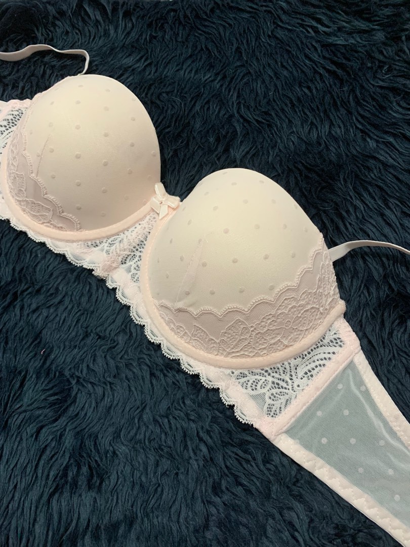 38B Classic Light Pink can be strapless, Women's Fashion, Undergarments ...