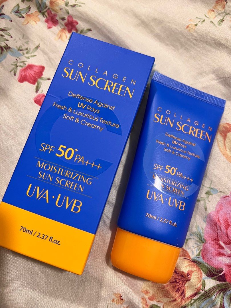 3w collagen sun screen, Beauty & Personal Care, Face, Face Care on ...