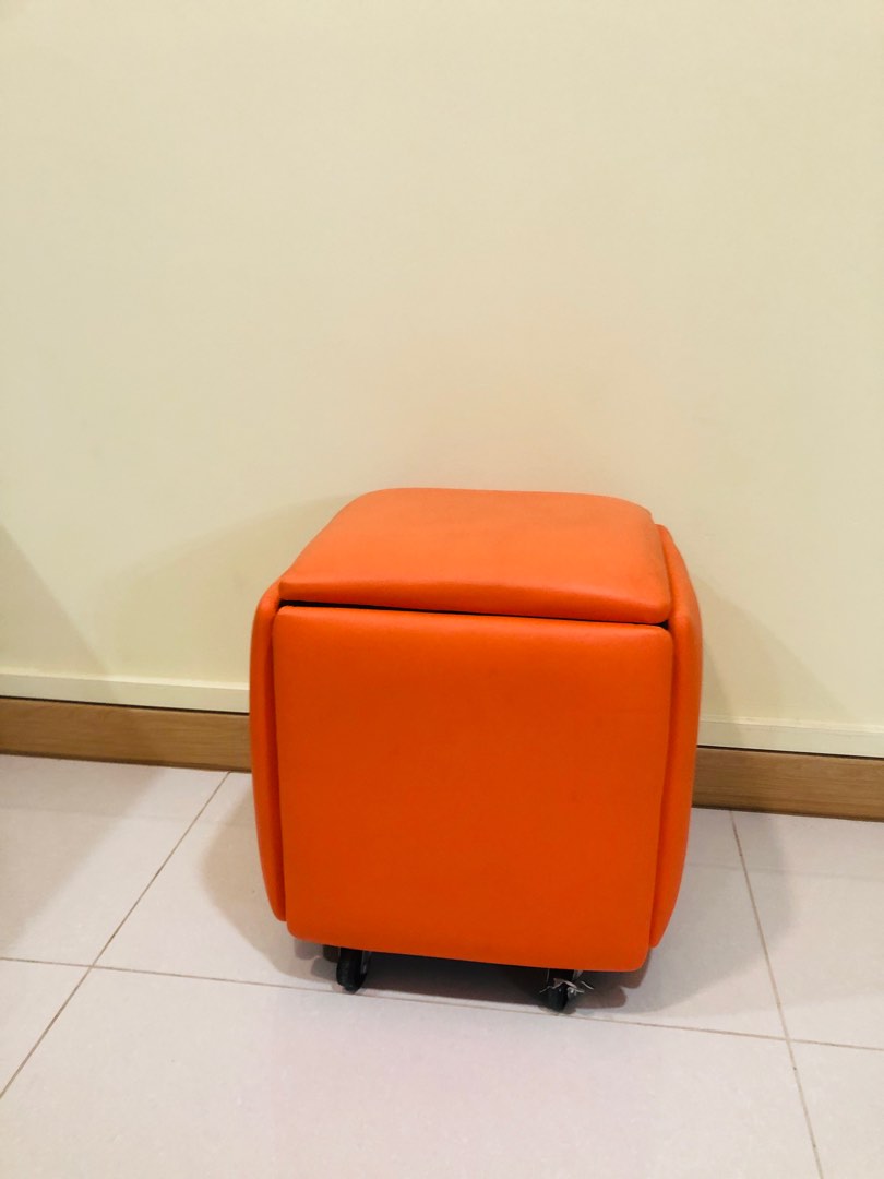 5 in 1 cube stool with wheels, Furniture & Home Living, Furniture ...