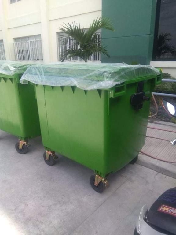 660 liters mobile bin, Furniture & Home Living, Cleaning & Homecare ...