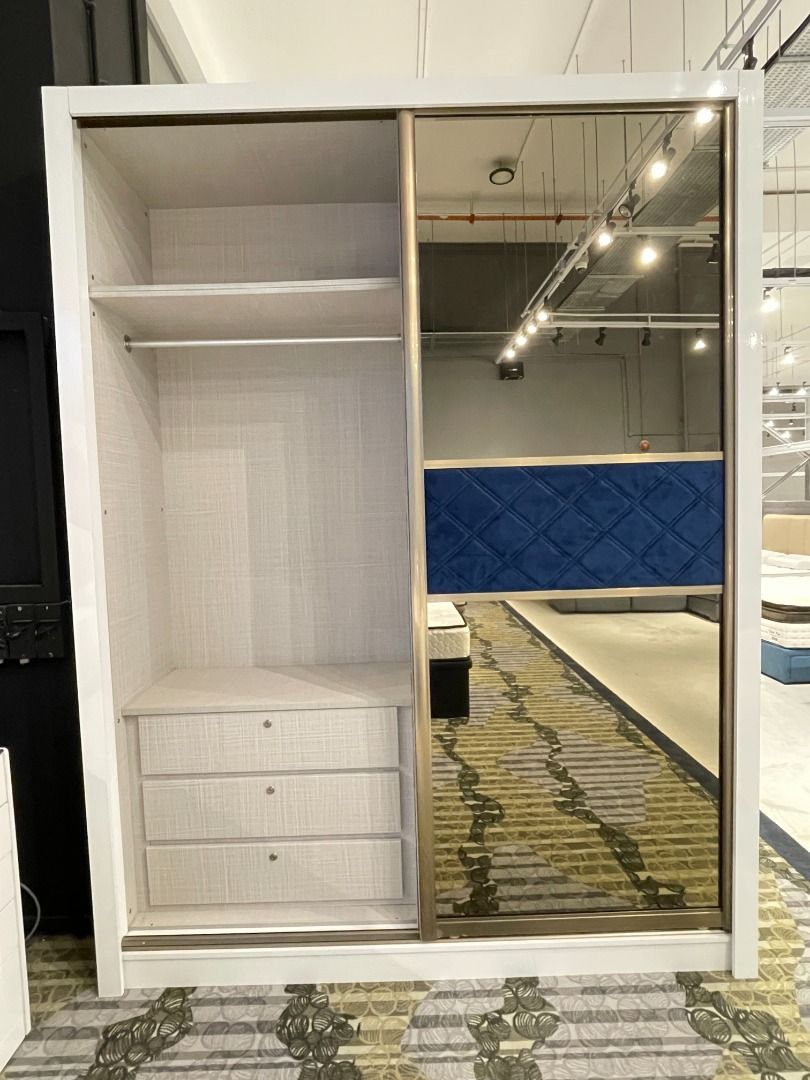 6 Feet Sliding Door Quality Wardrobe, Furniture & Home Living ...