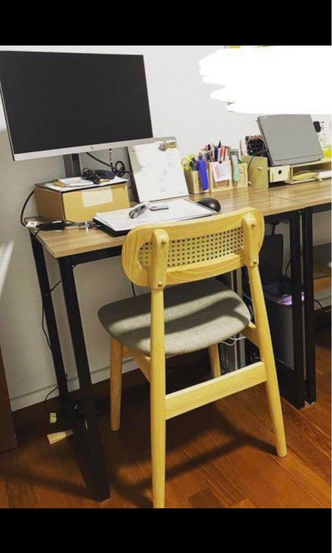 80cm study table, Furniture & Home Living, Furniture, Tables & Sets on ...