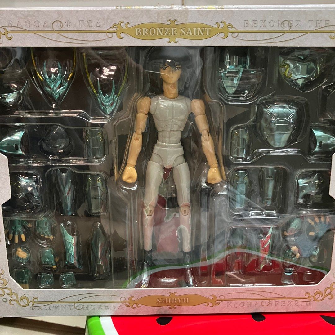 聖鬥士星矢 神聖衣紫龍 (盒ok), 興趣及遊戲, 玩具 & 遊戲類 - Carousell