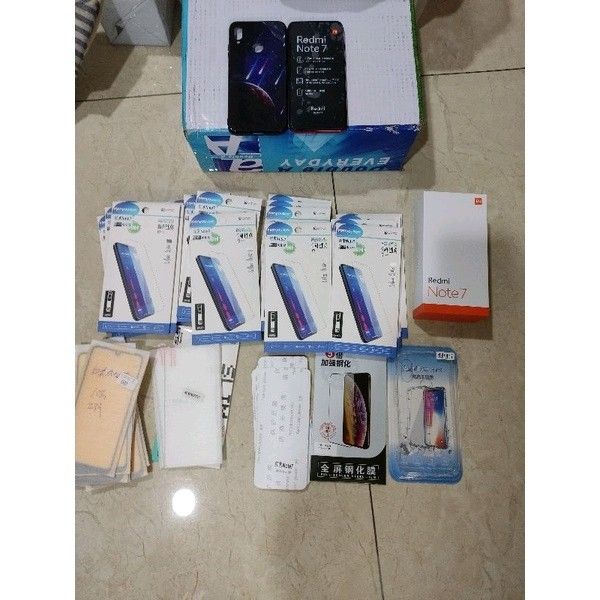 現貨 紅米Note 7 4G/64G 紅米 手機 台灣原廠盒裝及全部配件 玻璃貼 手機殼 背膜 淡水可自取, 手機及配件, 手機, Android 安卓手機, Xiaomi 小米在旋轉拍賣