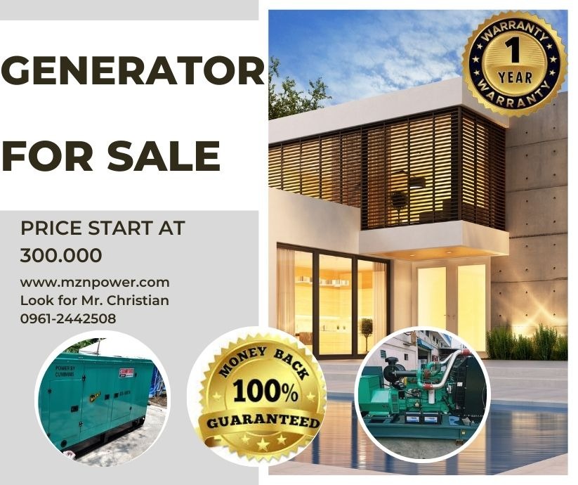 Affordable Back up Generator 25kva 35kva 50kva 63kva 75kva 83kva 100kva ...