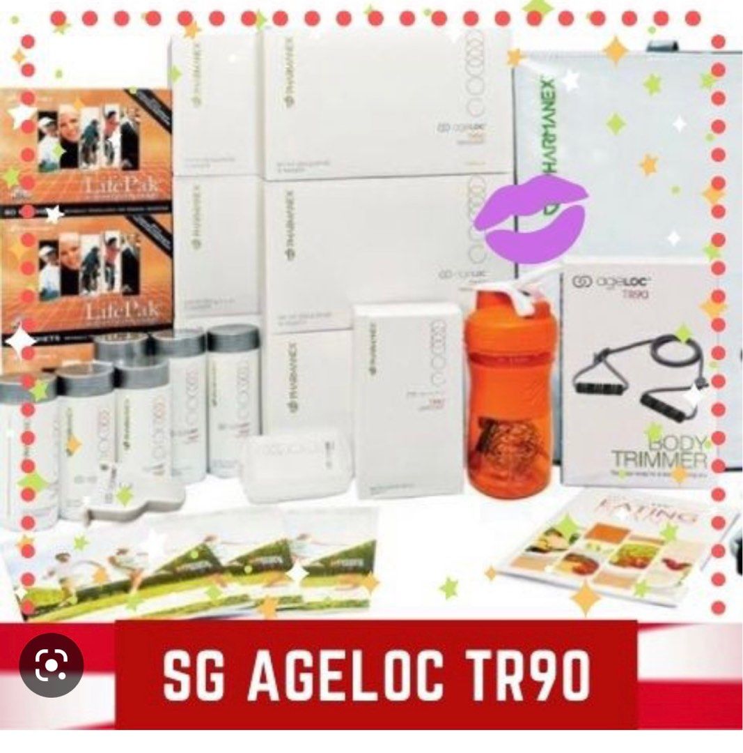 Ageloc tr90 full set (chocolate-1 set), Food & Drinks, Other Food & Drinks on Carousell