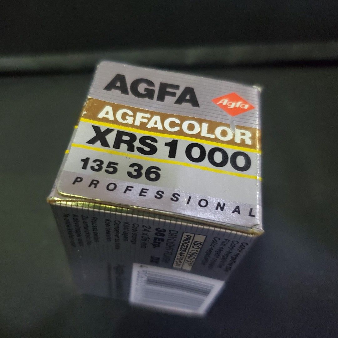全新，愛克發，AGFA AGFACOLOR XRS 1000, 興趣及遊戲, 收藏品及紀念品, 古董收藏 - Carousell