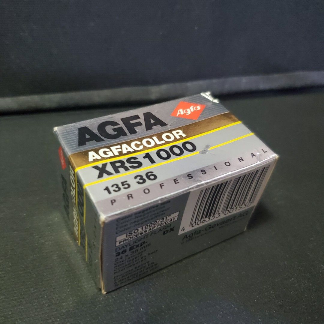 全新，愛克發，AGFA AGFACOLOR XRS 1000, 興趣及遊戲, 收藏品及紀念品, 古董收藏 - Carousell