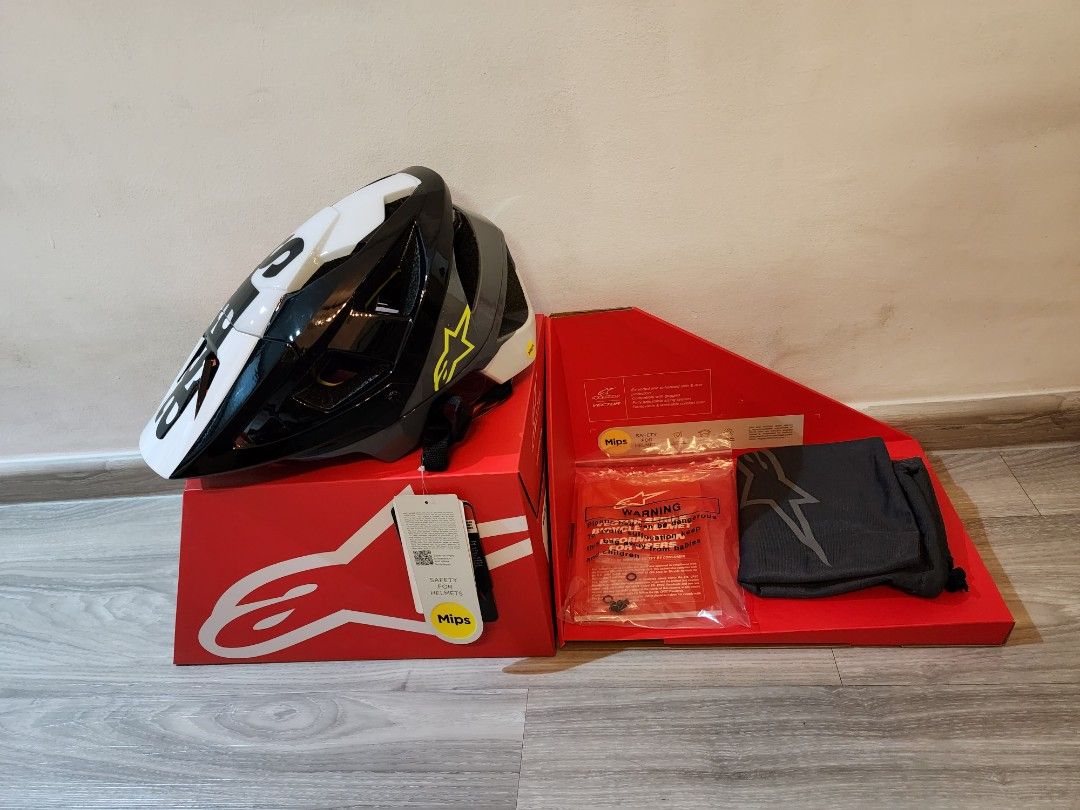 Alpinestar Vector Tech Pilot Mips MTB Helmet Size M, Sports Equipment ...