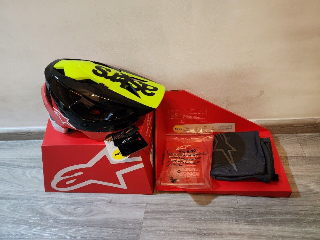 Alpinestar Vector Tech Pilot Mips MTB Helmet Size M and L, Sports ...