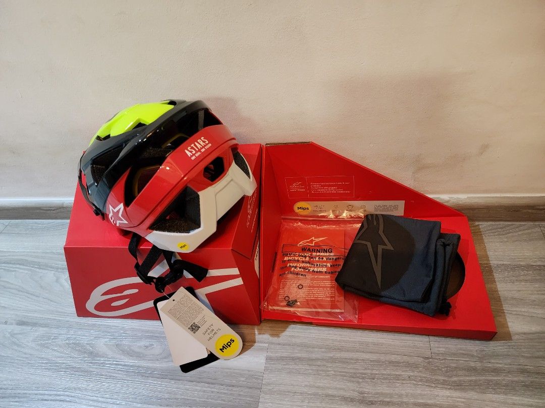 Alpinestar Vector Tech Pilot Mips MTB Helmet Size M and L, Sports ...