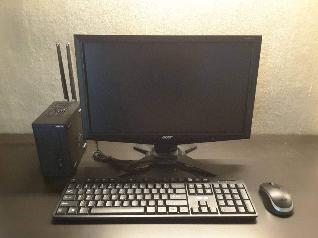 AMD Rysen 3, 16GB RAM, 1TB SSD, Small Form with Monitor, Computers ...