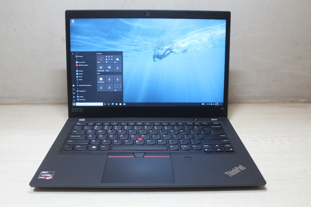 Amd Ryzen 5 pro Lenovo Thinkpad T14 FHD Ram 16gb Touchscreen Laptop ...
