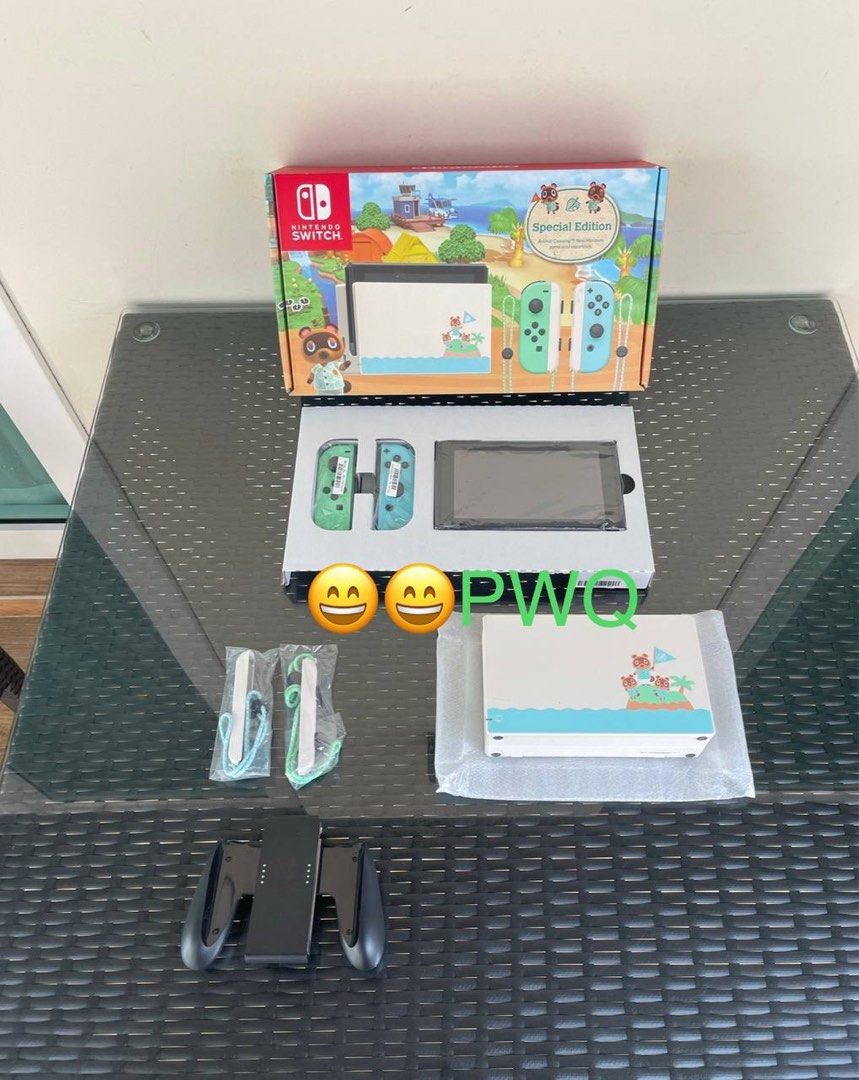 Animal Crossing Special Edition Nintendo Switch Console, Video Gaming ...