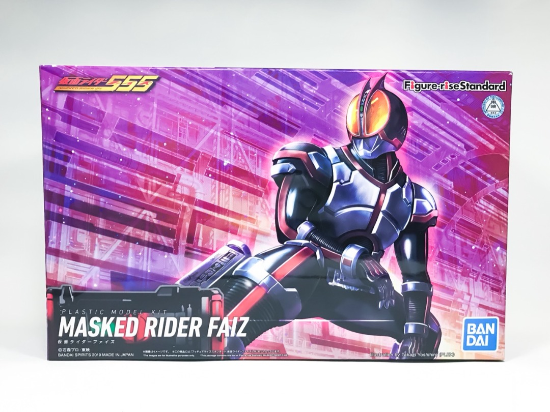 Bandai 幪面超人555 Figure-rise 標準系列 幪面超人 Faiz ~ Bandai Kamen Rider 555 Figure-rise Standard Kamen ...