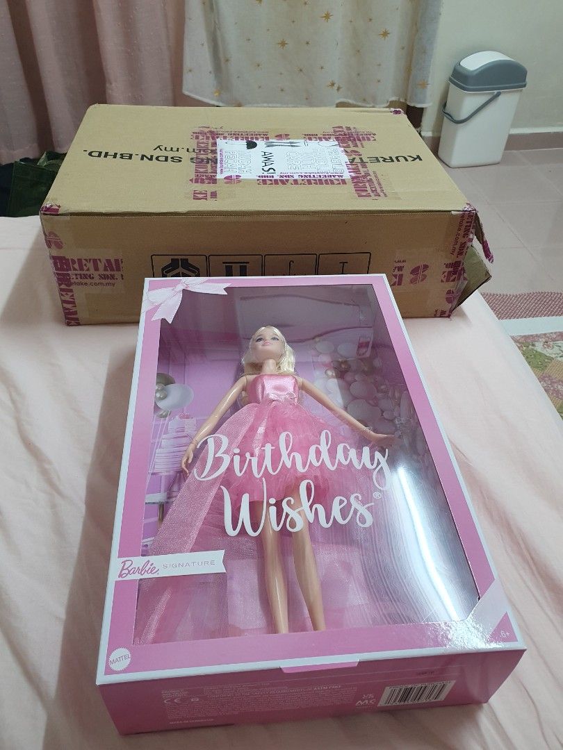 Barbie Birthday Wishes 2023 Signature Sealed Brand New Hobbies And Toys