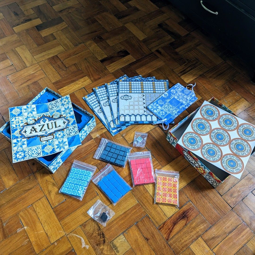 Barely Used - Azul Boardgame (Authentic, Original, not Chinese bootleg ...