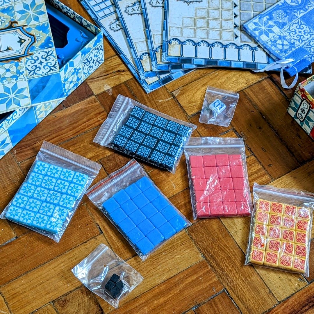 Barely Used - Azul Boardgame (Authentic, Original, not Chinese bootleg ...