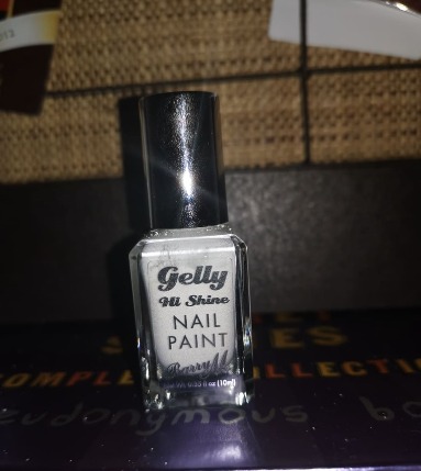 Barry M Gelly Hi Shine Nail Paint Cotton White Nail Polish, Beauty ...