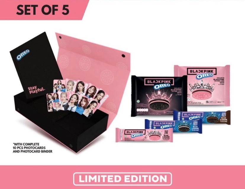 BLACKPINK Limited Edition Oreo Box, Hobbies & Toys, Memorabilia ...