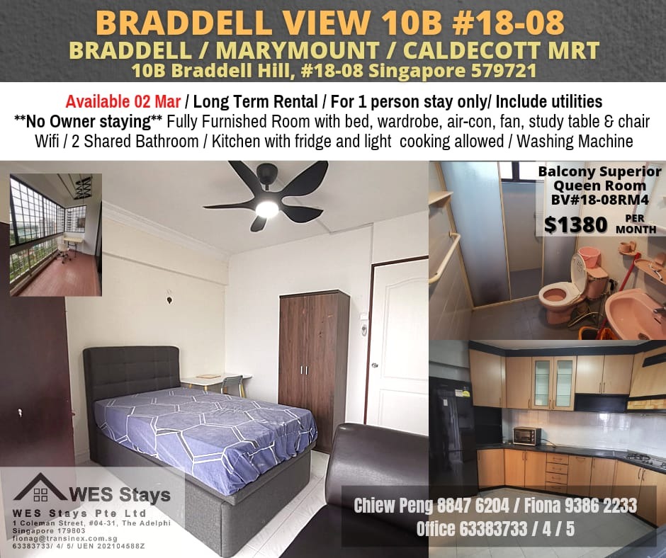 Braddell MRT/Marymount MRT/Caldecott MRT/ Immediate Available ...