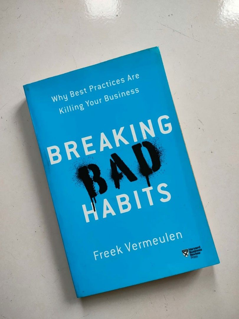 Breaking Bad Habits by Freek Vermeulen, Hobbies & Toys, Books ...