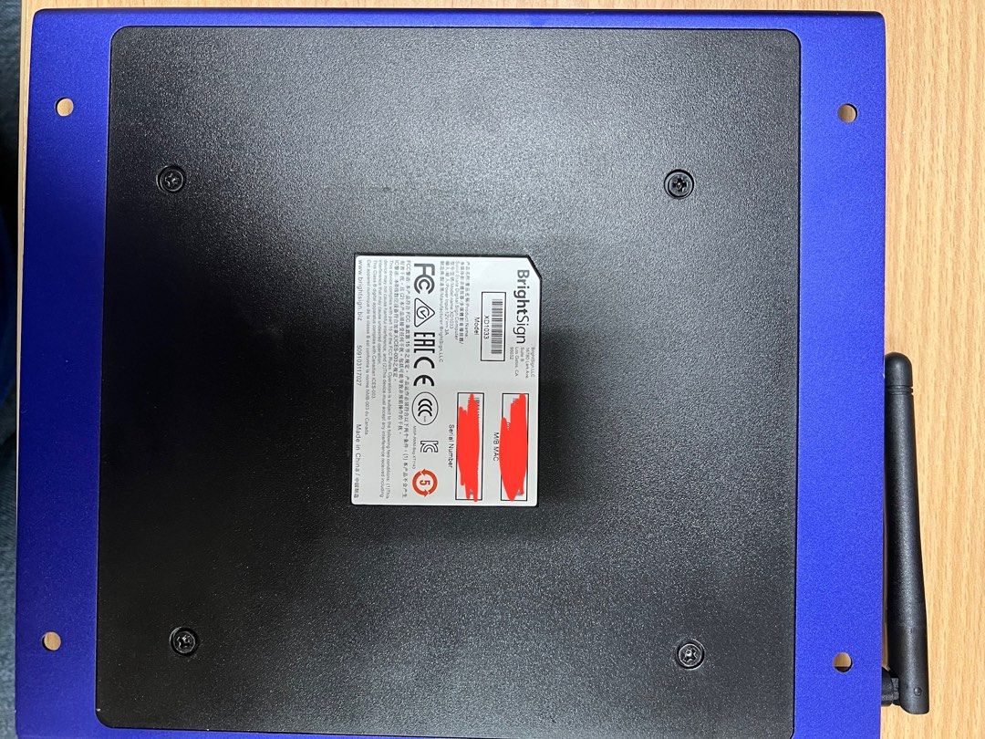 Brightsign XD1033 with Wifi Module ( 4K Player ) 網絡數字播放機, 電腦＆科技, 商務用科技 ...