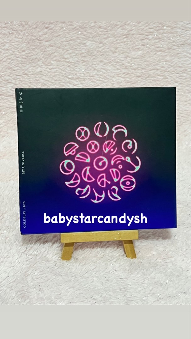 BTS Coldplay My Universe CD Single Weverse, Hobbies & Toys, Memorabilia & Collectibles, K-Wave ...