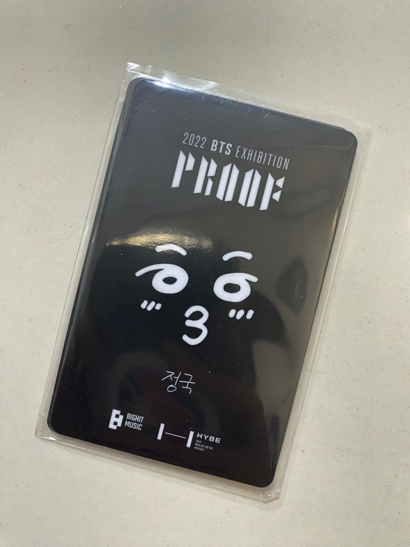 BTS PROOF EXHIBITION LUCKY DRAW JK PC, Hobbies & Toys, Memorabilia ...