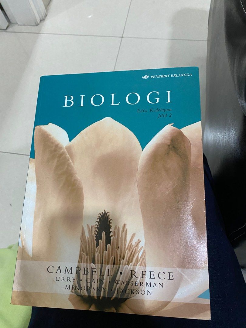 Buku Biologi (Campbell, Reece, Urry, Cain, Wasserman, Minorksy, Jackson ...