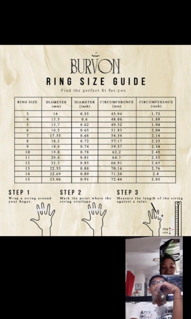 BURVON Basic Ring Constanze (Gold Vermeil), Women's Fashion, Jewelry ...