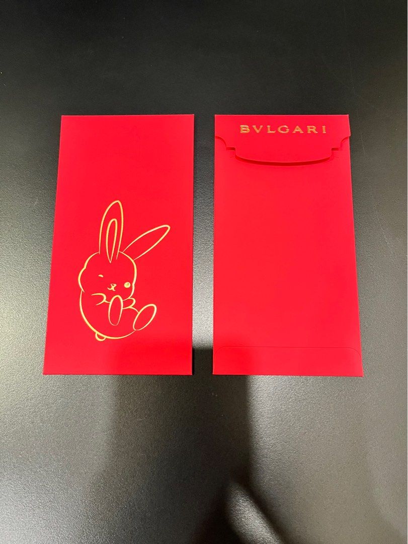 Bvlgari 2023 Year of Rabbit Red Packet [pre-order], Luxury, Accessories ...