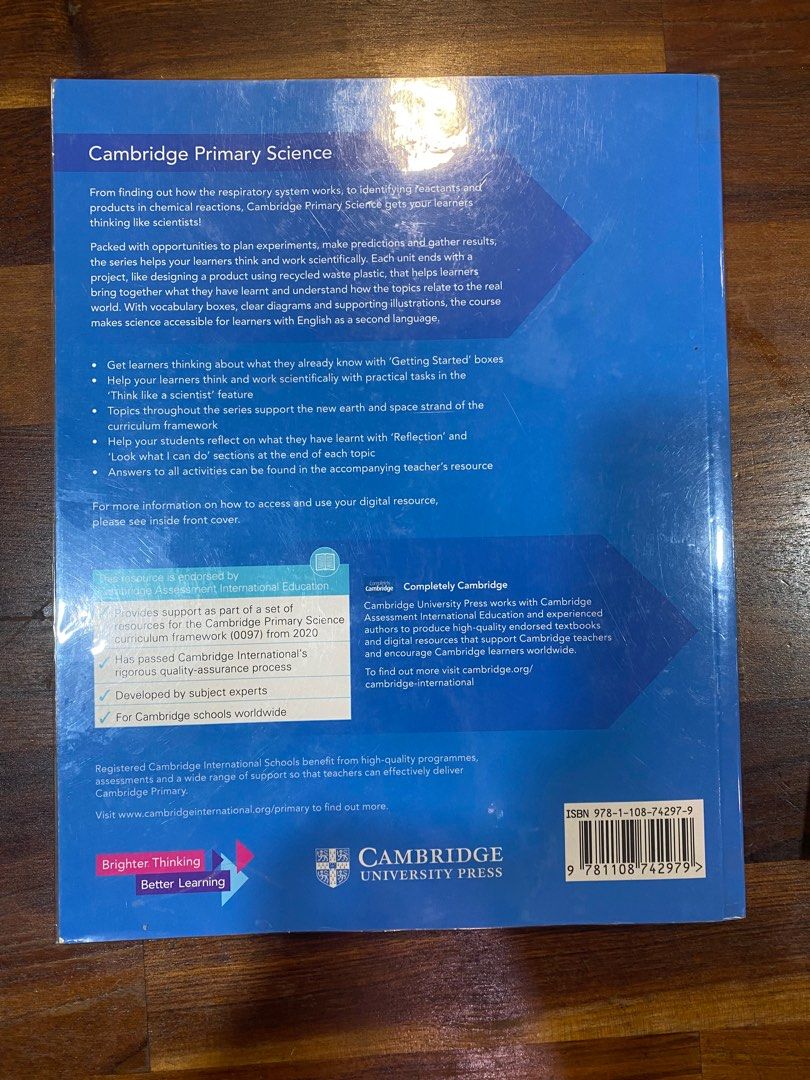 Cambridge Book, Hobbies & Toys, Books & Magazines, Textbooks on Carousell