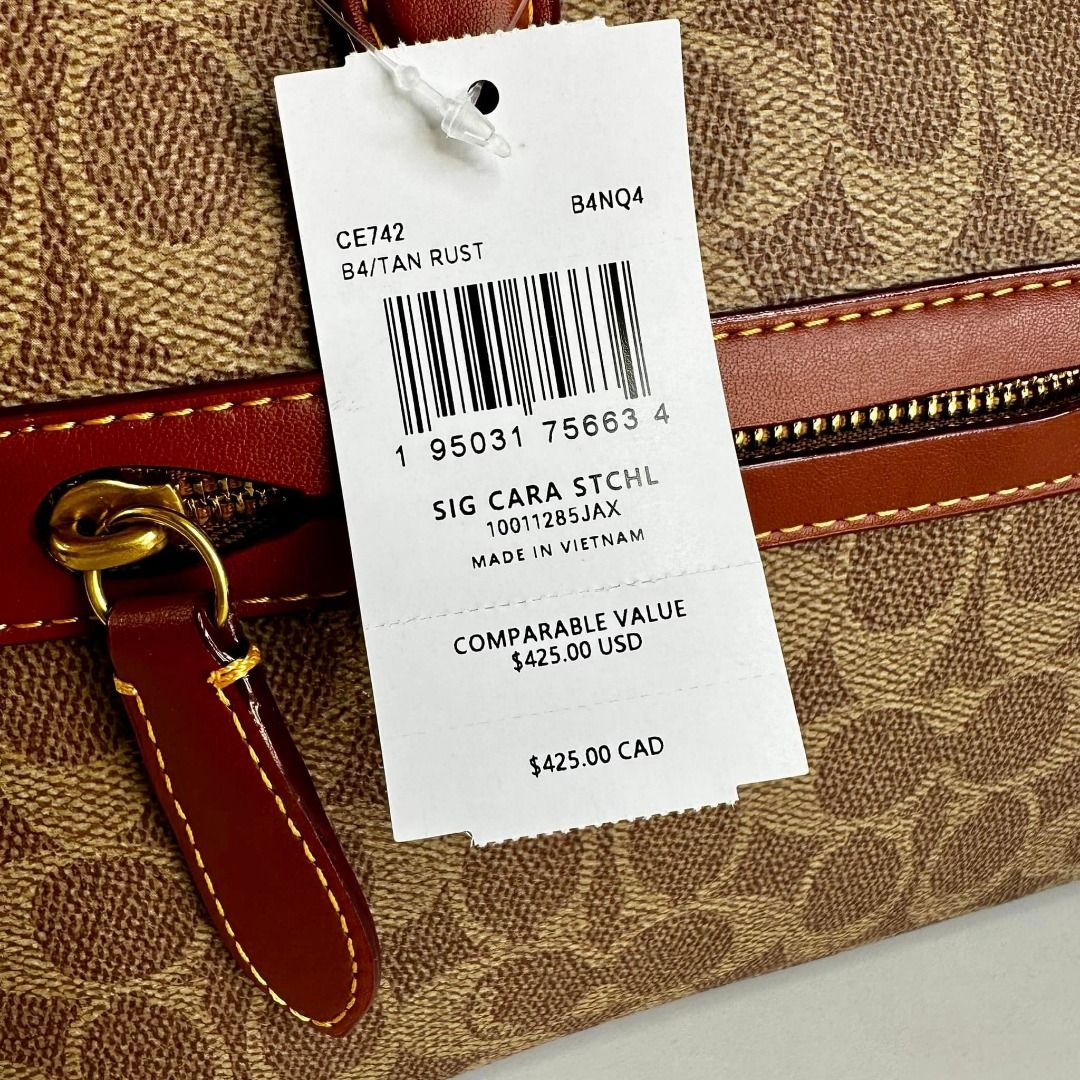Cara Satchel In Signature Canvas, Luxury, Bags & Wallets on Carousell