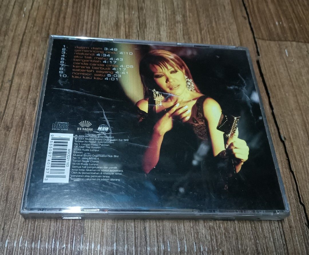 CD ifaraziah Sign Autograph Asli @ 2004 Ifa Raziah Entertainment ...