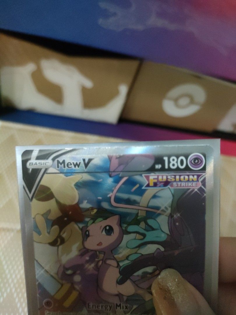 Charizard UPC promo, Mew V alt art, Hobbies & Toys, Toys & Games on ...