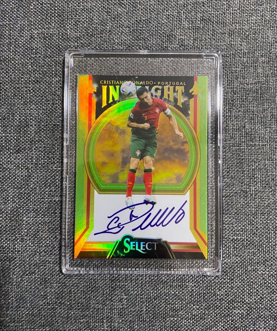 Cristiano Ronaldo Auto (Custom Card), Hobbies & Toys, Memorabilia ...