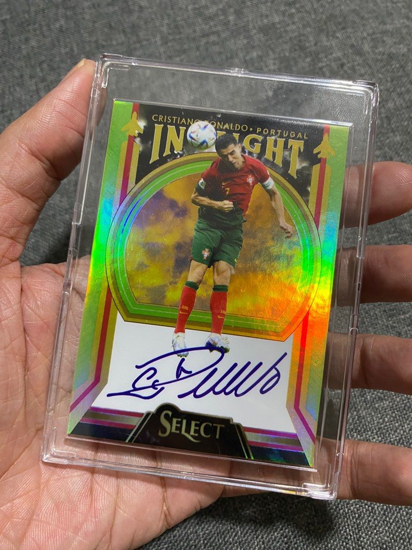 Cristiano Ronaldo Auto (Custom Card), Hobbies & Toys, Memorabilia ...