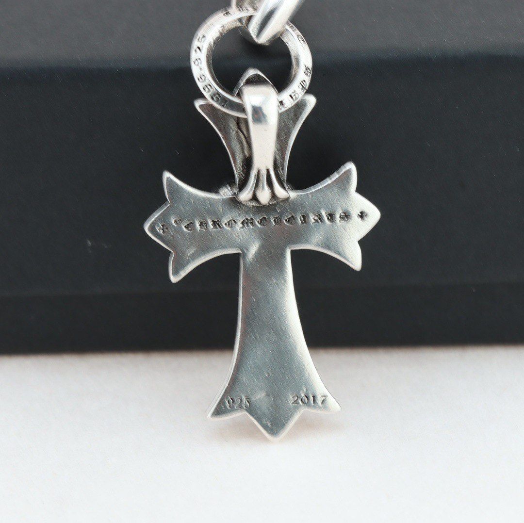 CHROME HEARTS CROSS NECKLACE, Luxury, Accessories on Carousell
