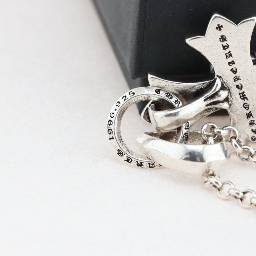 CHROME HEARTS CROSS NECKLACE, Luxury, Accessories on Carousell