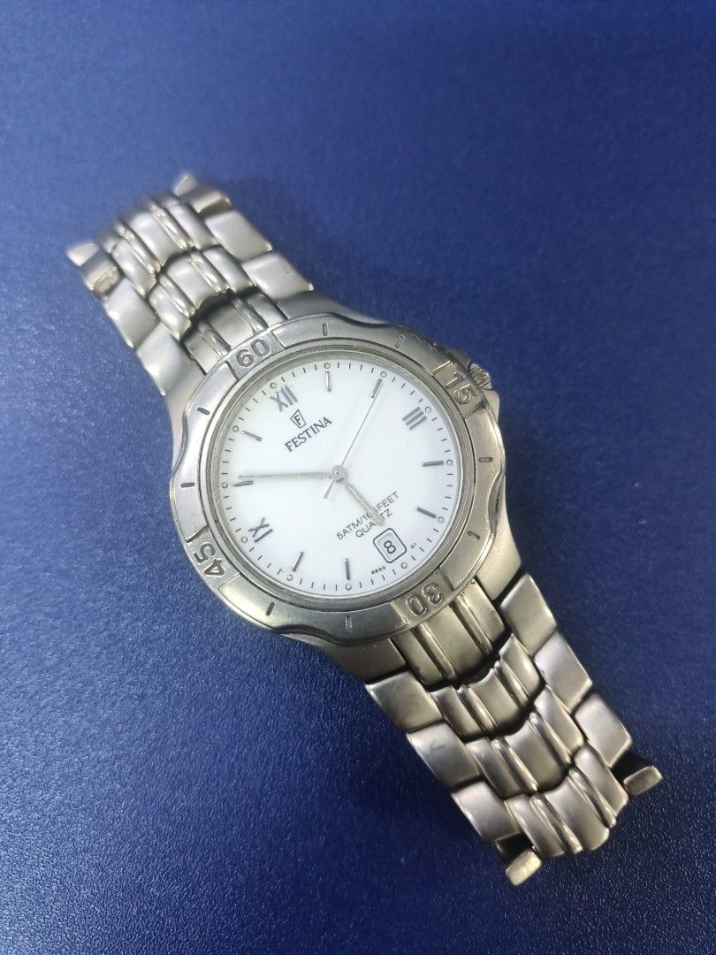 Classic Festina Titanium Date Swiss Quartz Registered Model Collection ...