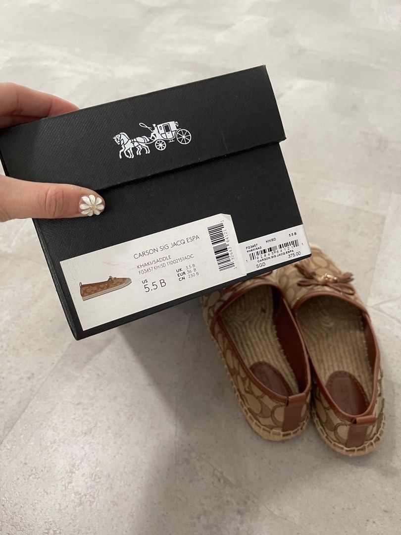 Coach Carson Shoes, Luxury, Sneakers & Footwear on Carousell