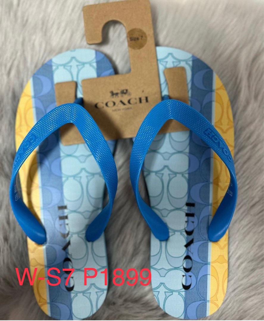 Coach Slippers, Women's Fashion, Footwear, Slippers and slides on Carousell