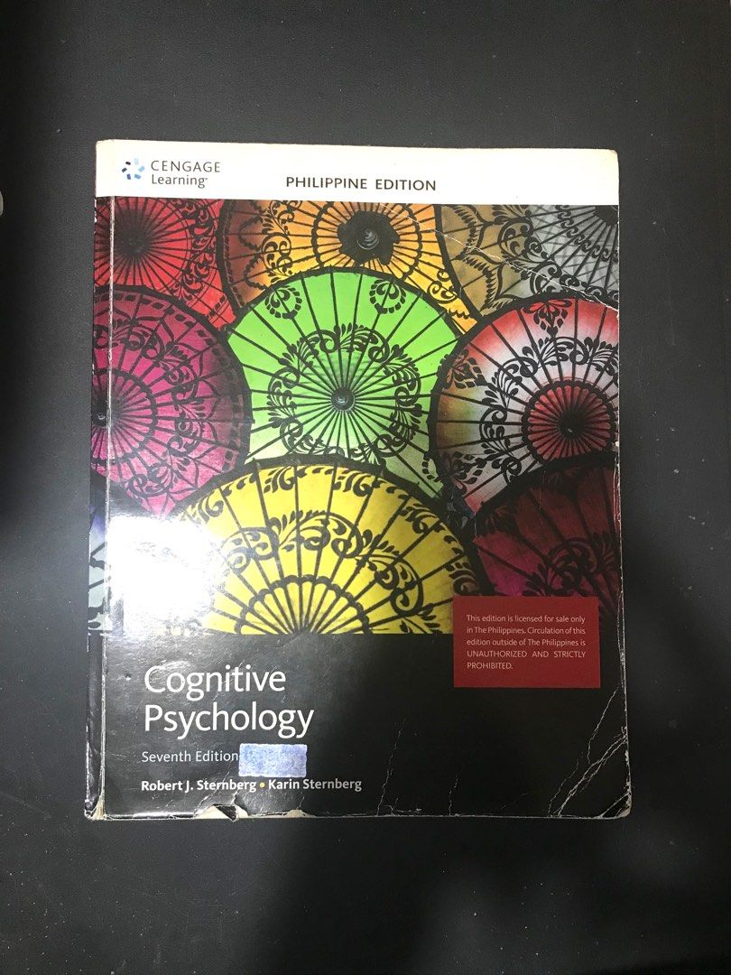 Cognitive Psychology Textbook, Hobbies & Toys, Books & Magazines ...