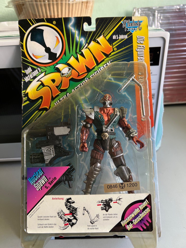 Collection : BN 1996 McFarlane Toys Nuclear Spawn 2nd Edition Series 5 Ultra Action Figure ...